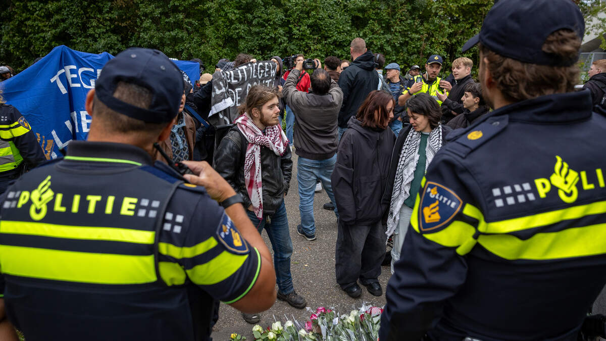 Herdenkingsmars Jerryson (15) eindigt in chaos door pro-Palestina ...